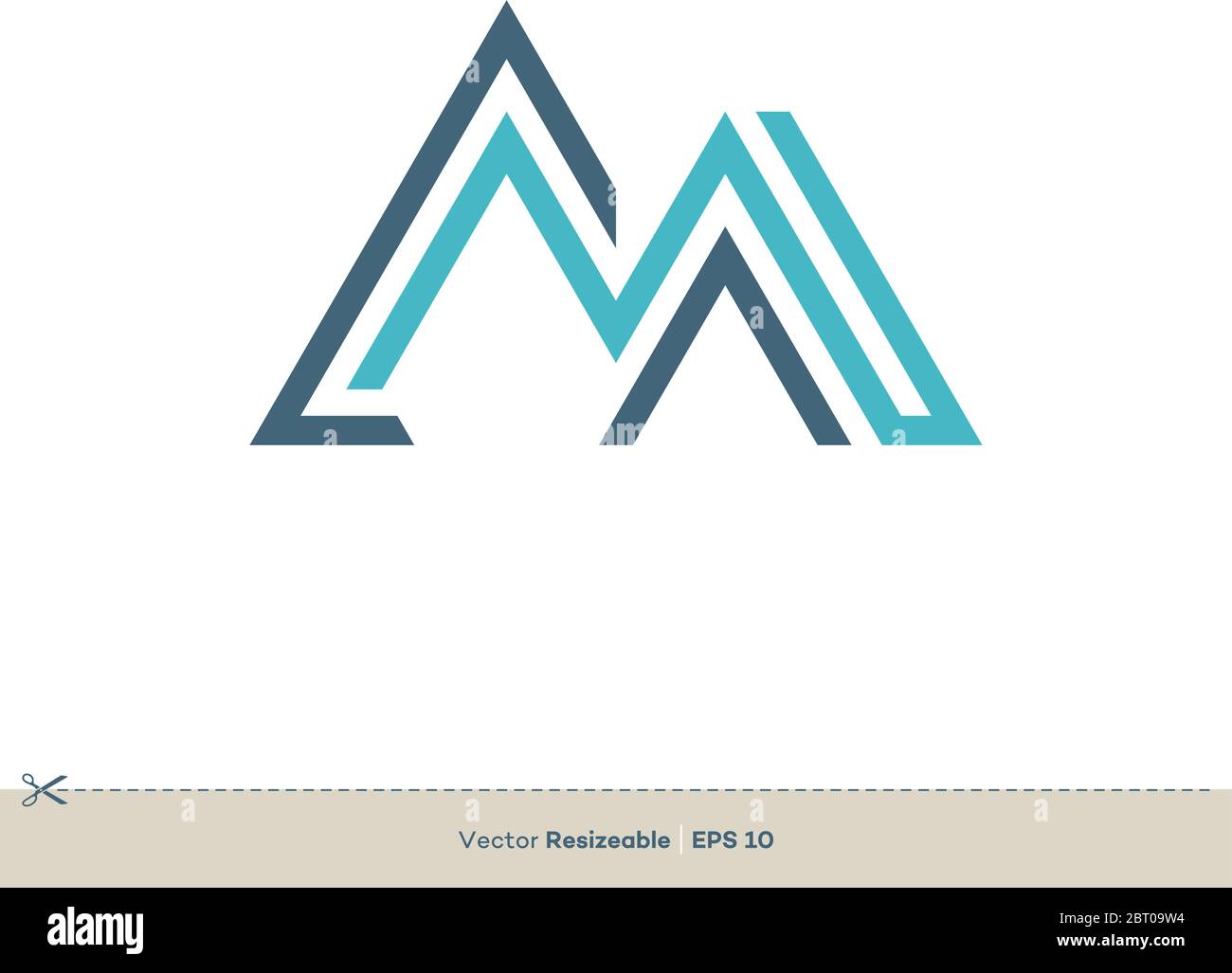 Letter M vector Logo Template Illustration Design. Vector EPS 10 Stock ...