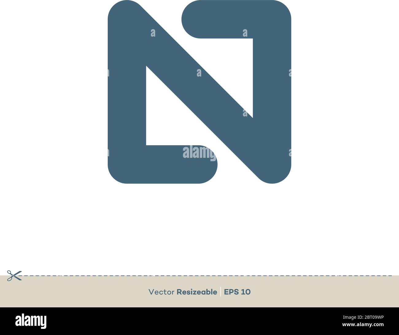 Letter N vector Logo Template Illustration Design. Vector EPS 10 Stock ...