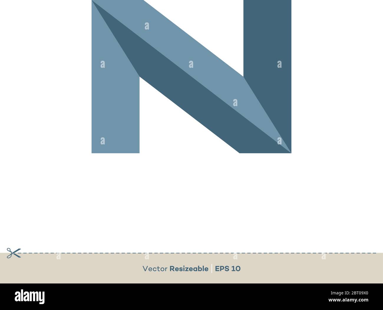 Letter N vector Logo Template Illustration Design. Vector EPS 10 Stock ...