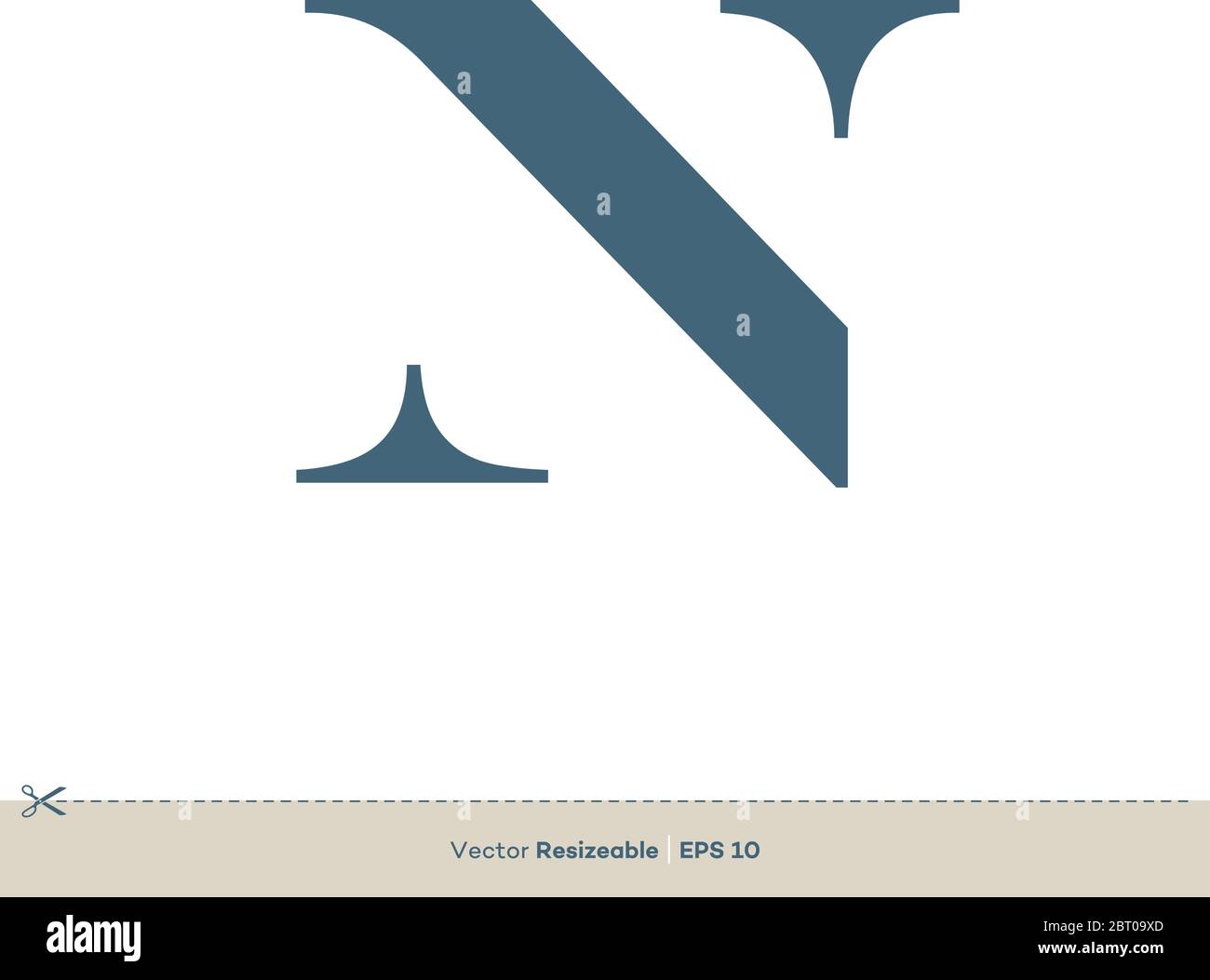 Letter N vector Logo Template Illustration Design. Vector EPS 10 Stock ...