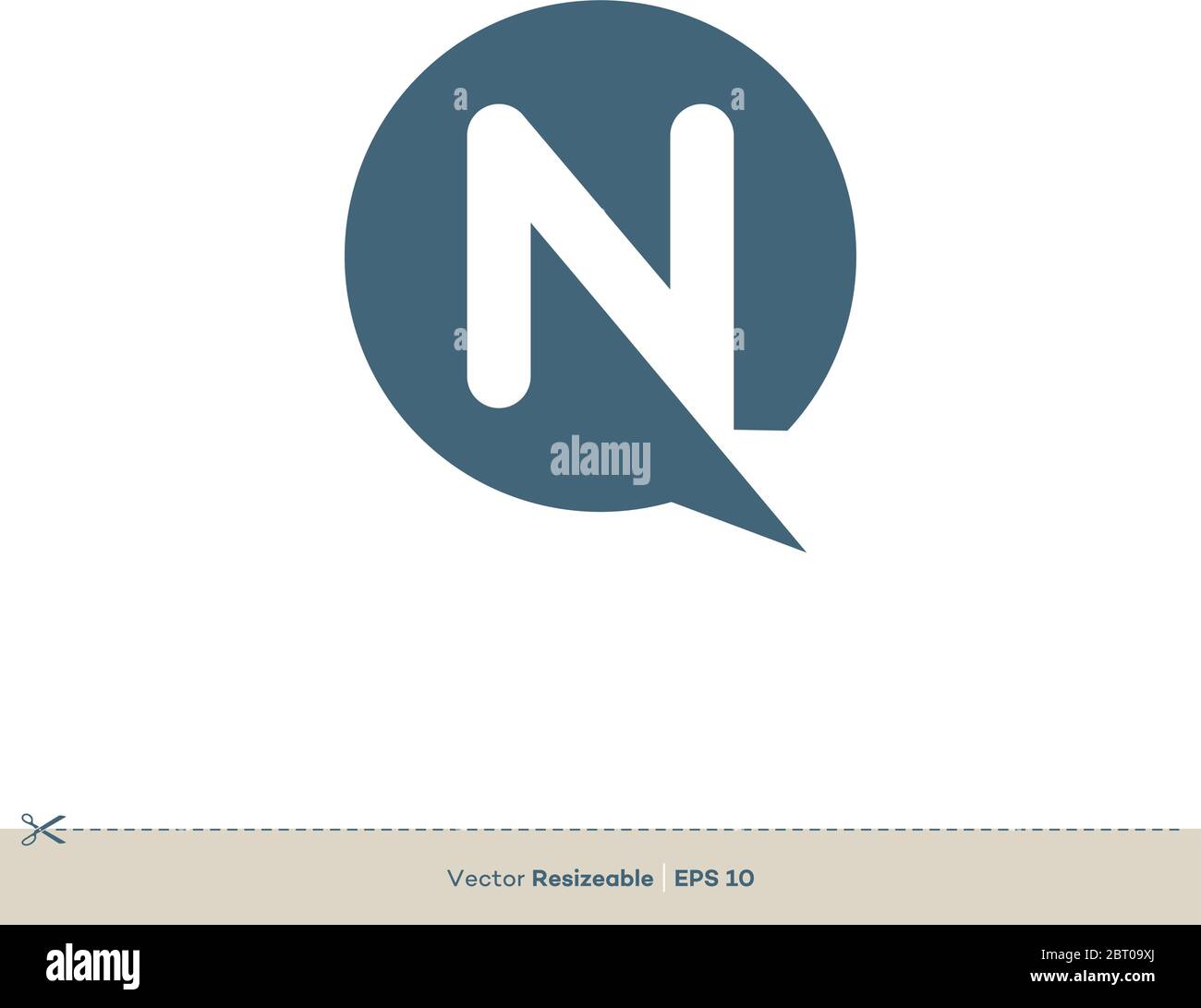 Letter N vector Logo Template Illustration Design. Vector EPS 10 Stock ...