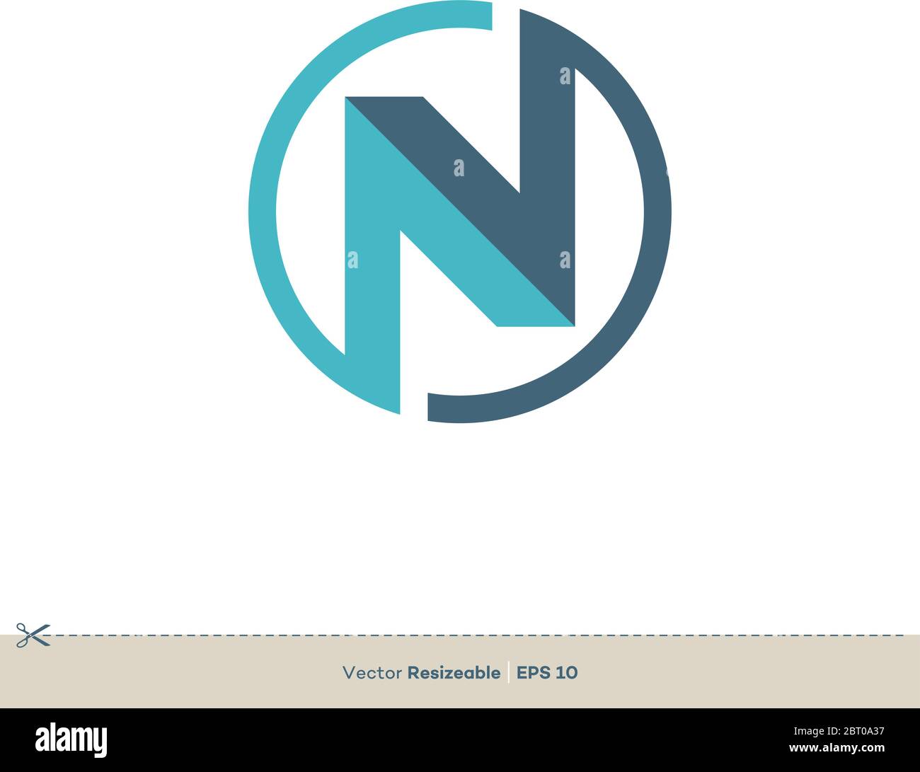 Letter N vector Logo Template Illustration Design. Vector EPS 10 Stock ...