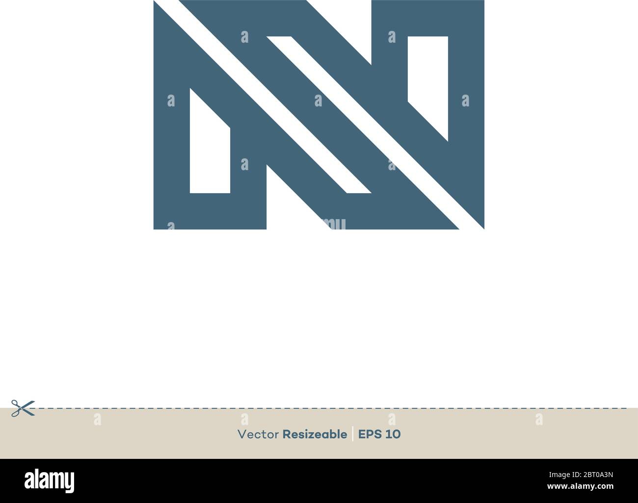 Letter N vector Logo Template Illustration Design. Vector EPS 10 Stock ...