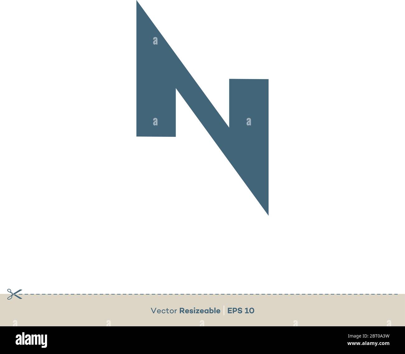 Letter N vector Logo Template Illustration Design. Vector EPS 10 Stock ...