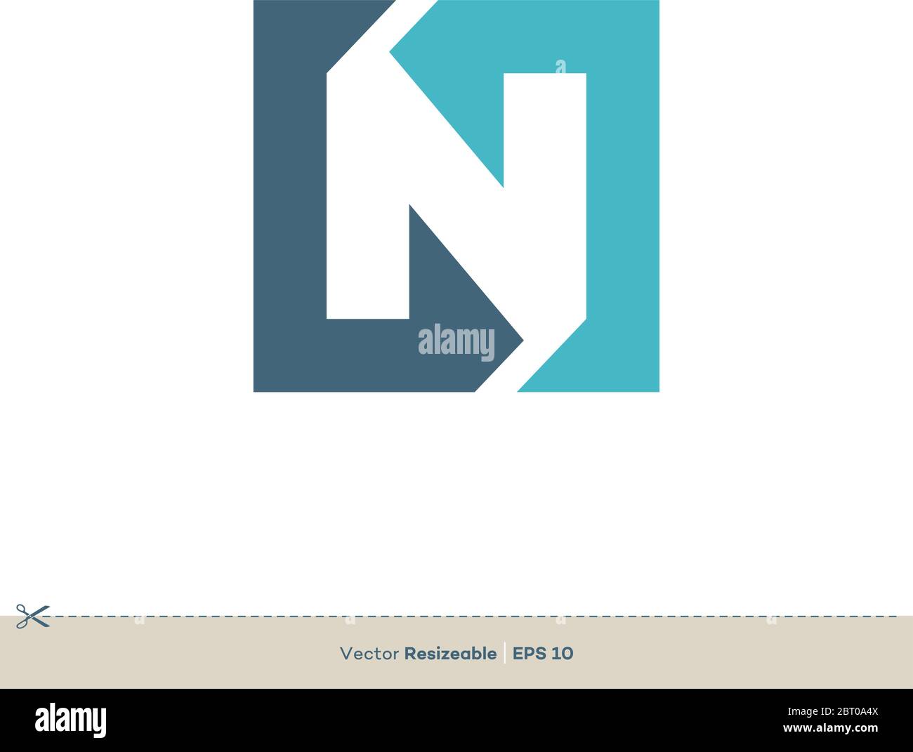 Letter N vector Logo Template Illustration Design. Vector EPS 10 Stock ...