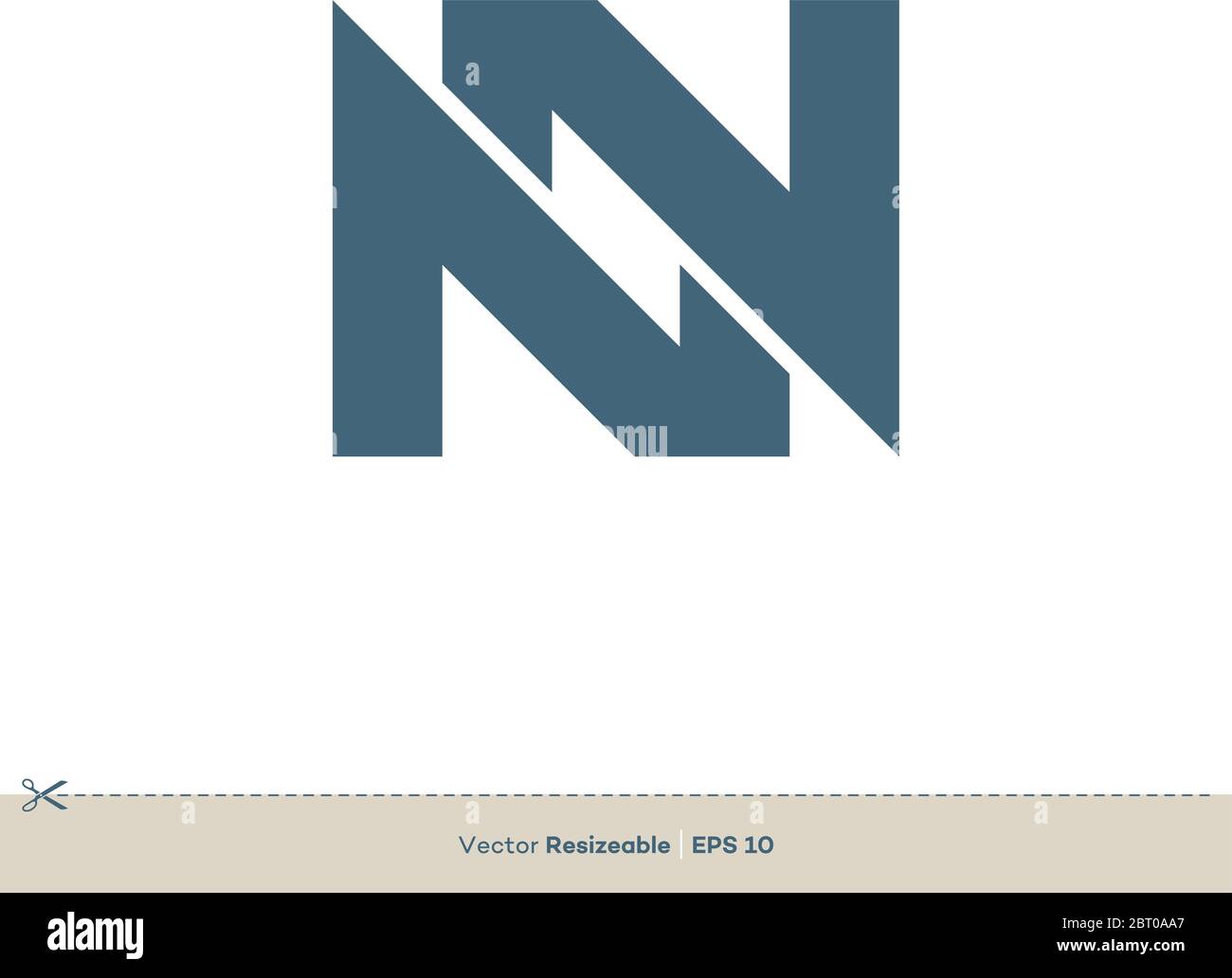 Letter N vector Logo Template Illustration Design. Vector EPS 10 Stock ...