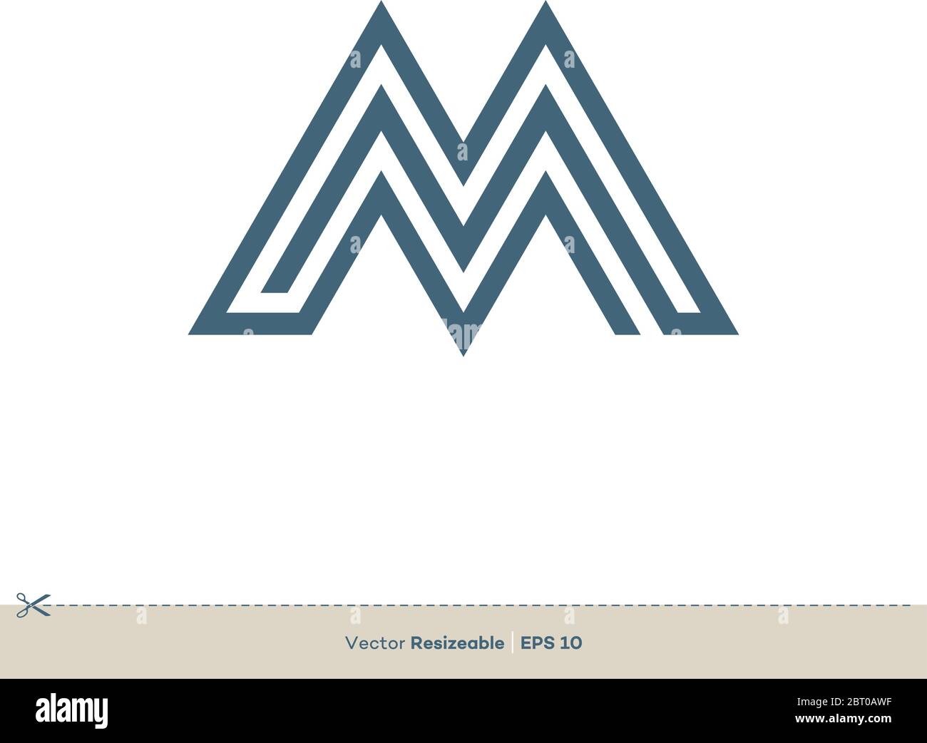 Letter M vector Logo Template Illustration Design. Vector EPS 10 Stock ...