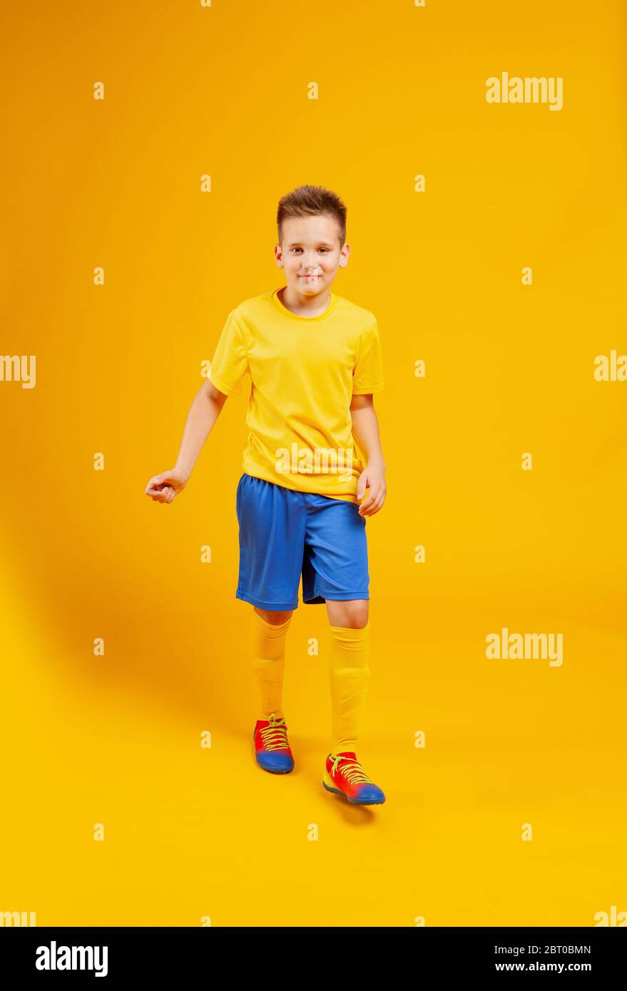 Boy in studio hi-res stock photography and images - Alamy