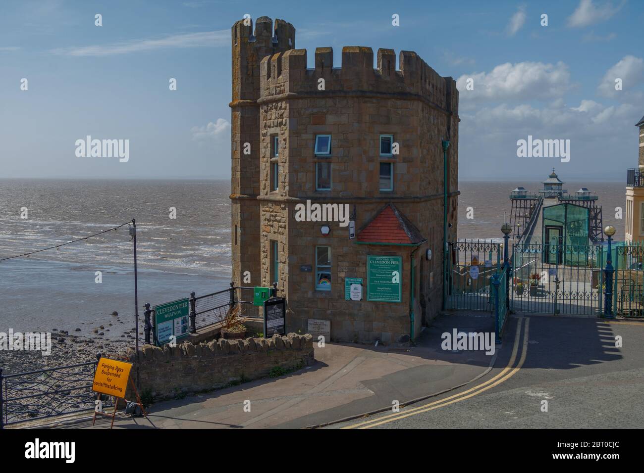 Suspended parking bays hi-res stock photography and images - Alamy