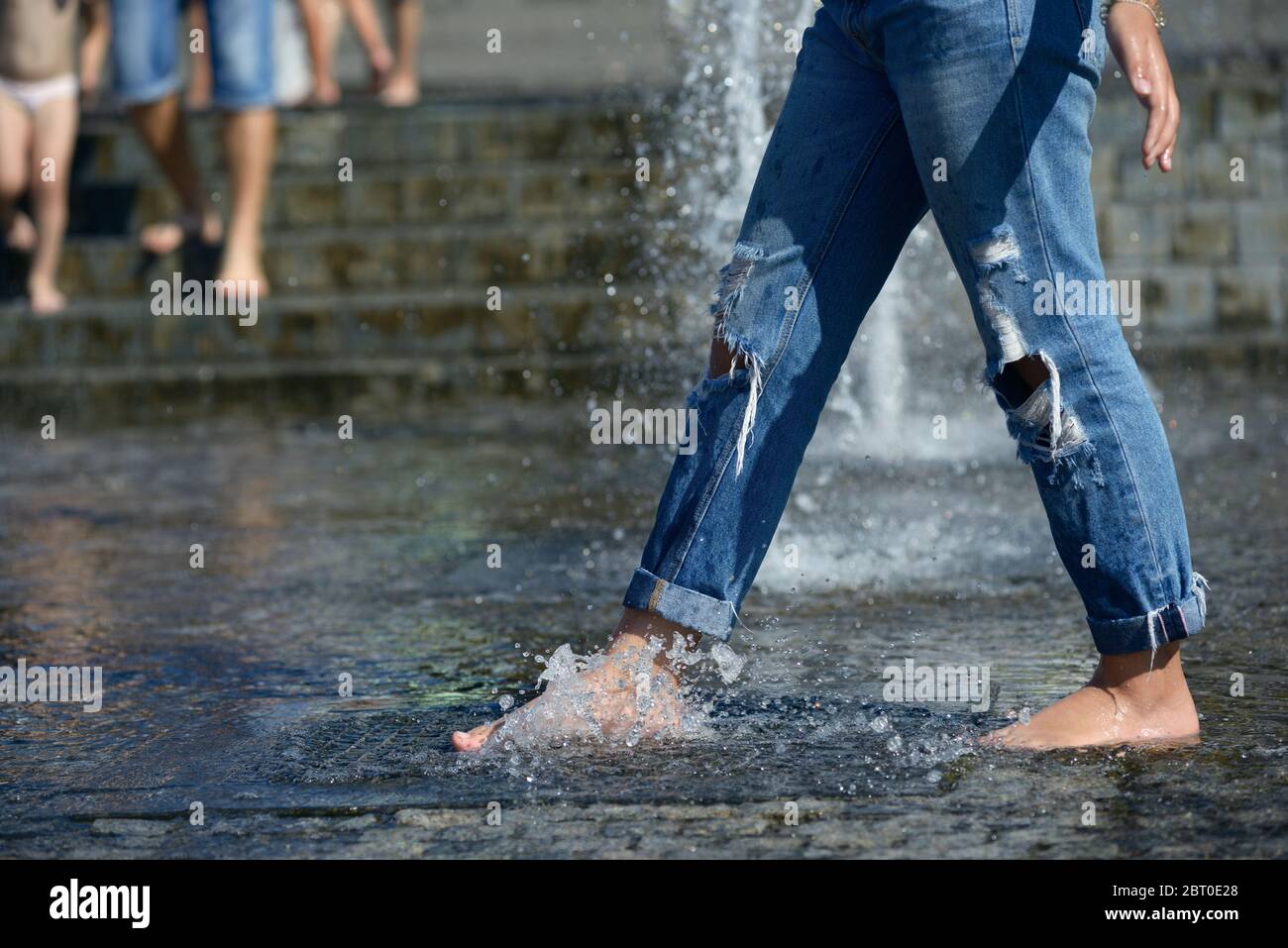 Shoeless Children High Resolution Stock Photography and Images - Alamy