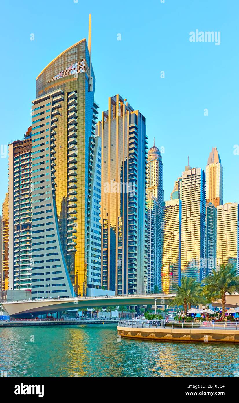 Uae dubai residential buildings hi-res stock photography and images - Alamy