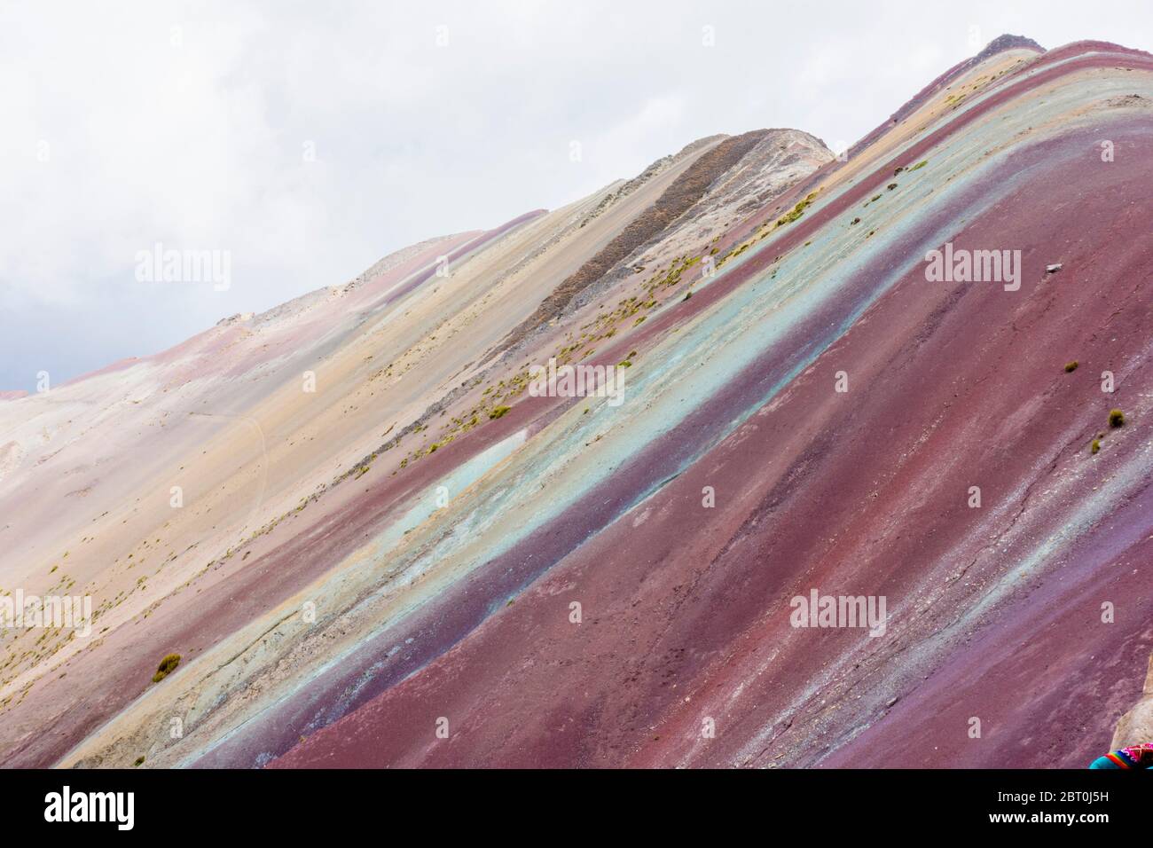 Vinicunca mountain, also known as the Mountain of Seven Colors, or ...