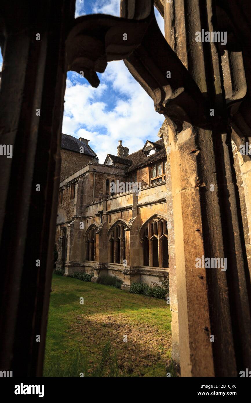 Laycock abbey hi-res stock photography and images - Alamy