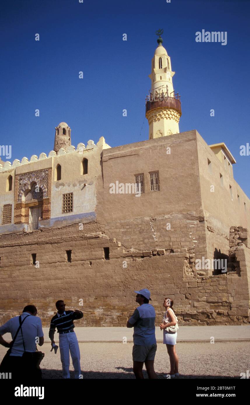 The Abu Haggag Mosque which contains tomb of revered Sufi mystic Yusuf ...