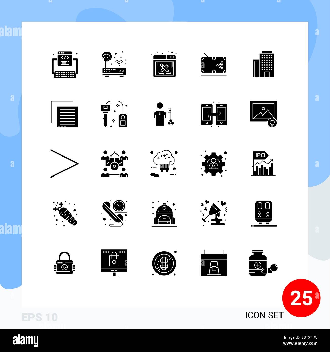 Modern office pool table Stock Vector Images - Alamy