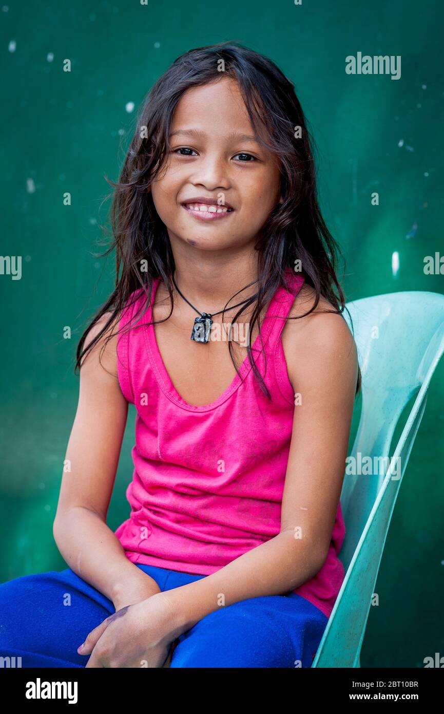 A Pretty Young Filipino Girl Poses And Smiles For My Camera In The Old Walled City Of Intramuros 4966