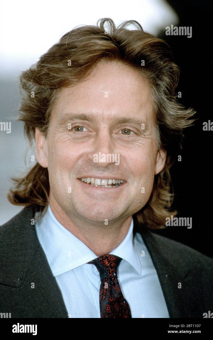 Zeta jones and douglas portrait hi-res stock photography and images - Alamy