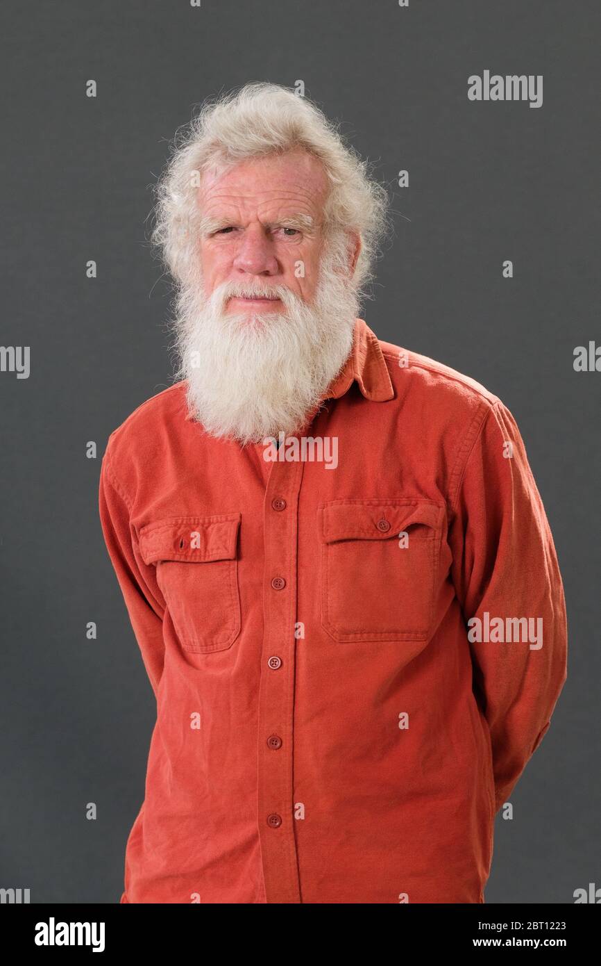 Australian Indigenous writer Bruce Pascoe attends a photocall during ...