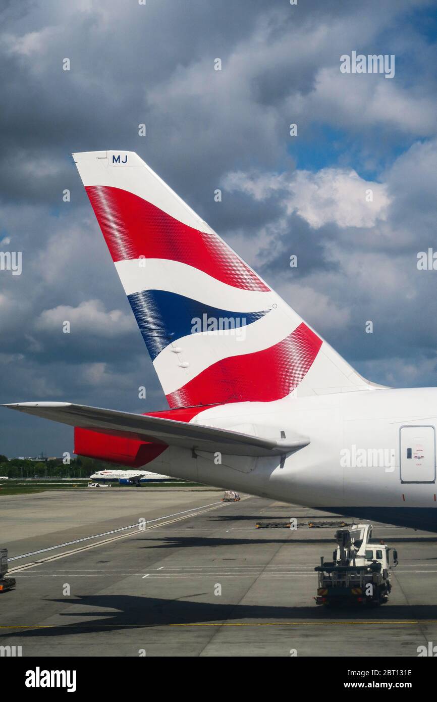 British Airways Tail Fin High Resolution Stock Photography and Images ...