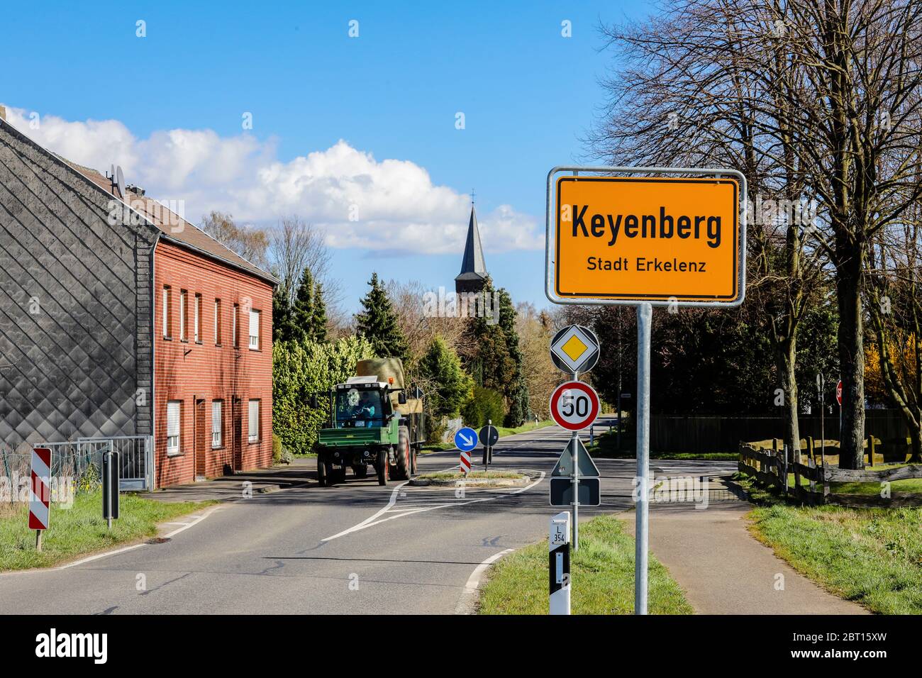Erkelenz, North Rhine-Westphalia, Germany - Rhenish lignite mining area ...