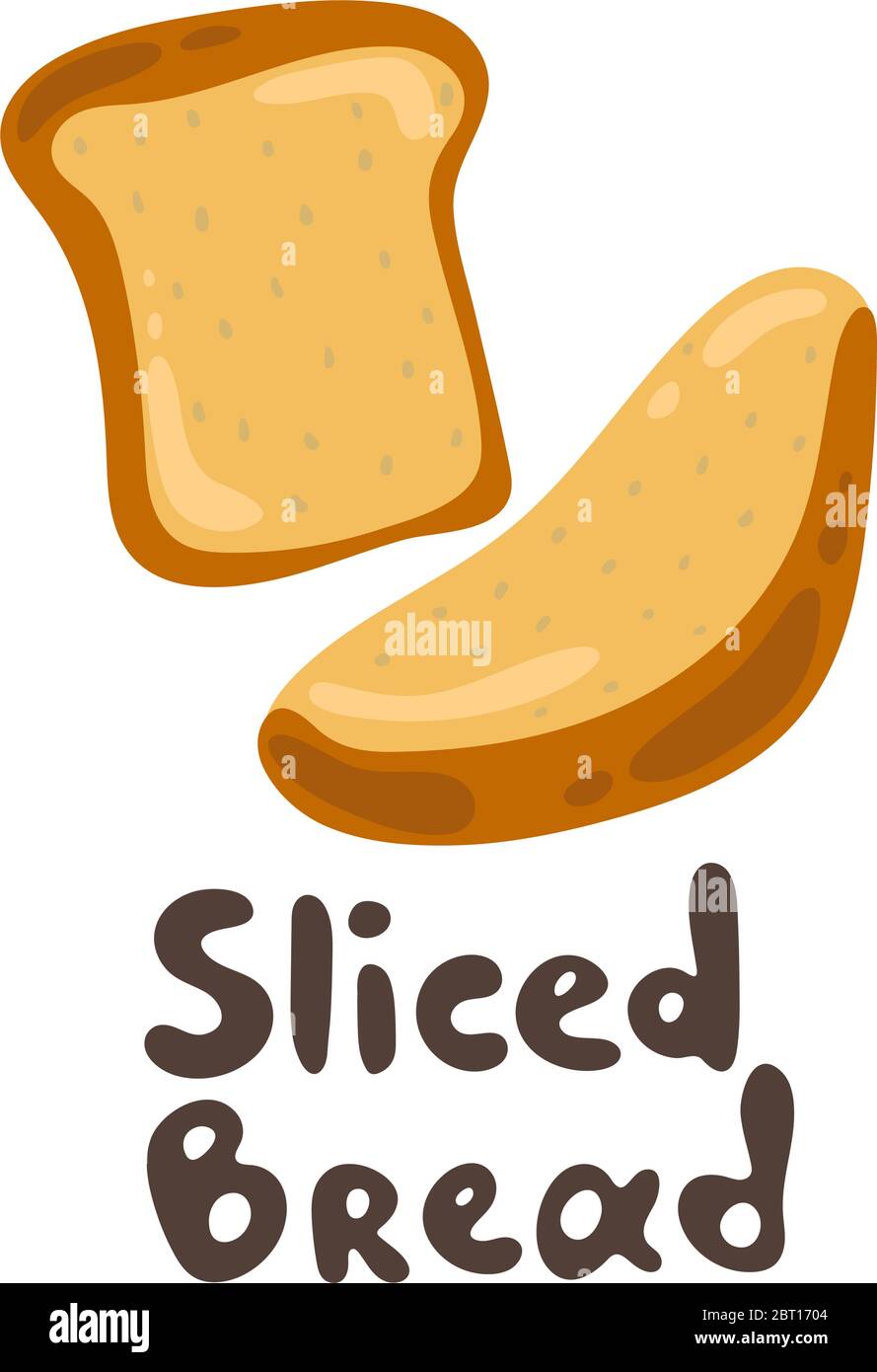 Toast Bread Clipart