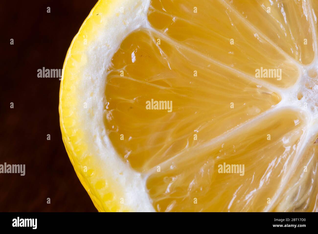 Close up lemon sliced hi-res stock photography and images - Alamy