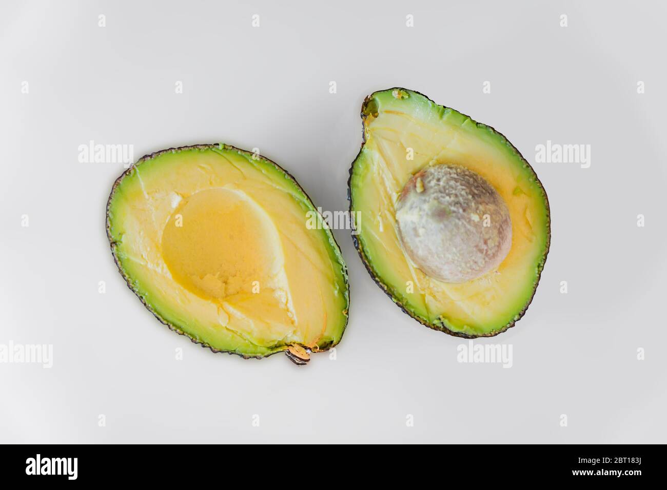 Avocado a pear-shaped fruit with a rough leathery skin, smooth oily ...