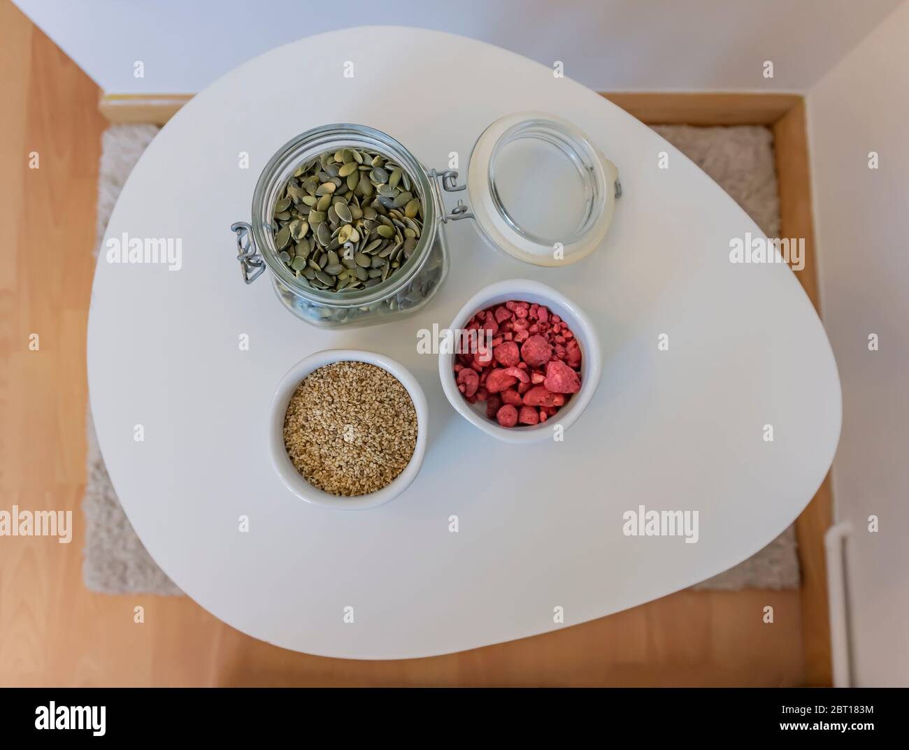Dry pomegranate seeds hi-res stock photography and images - Alamy