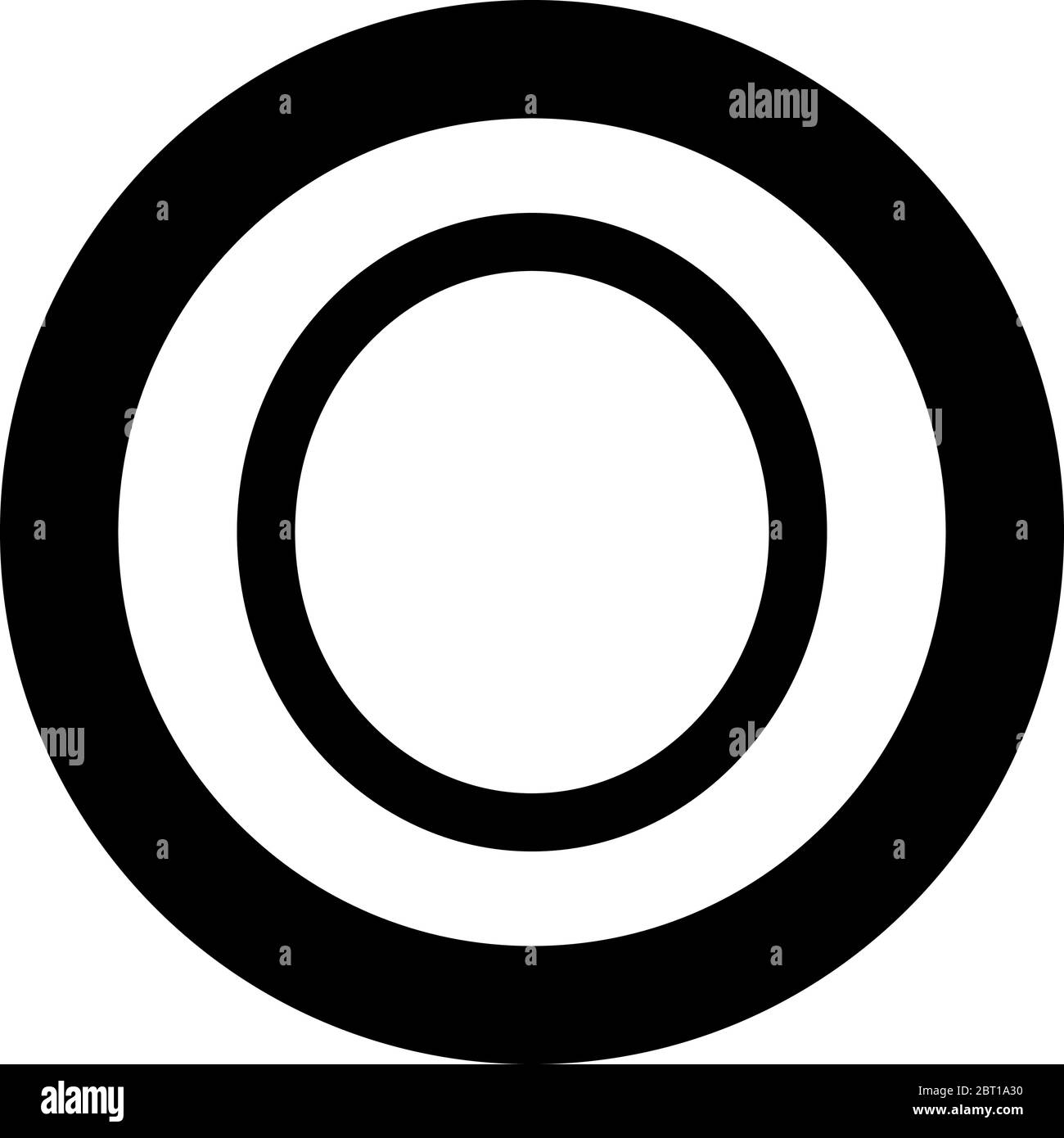 Omicron greek symbol capital letter uppercase font icon in circle round ...