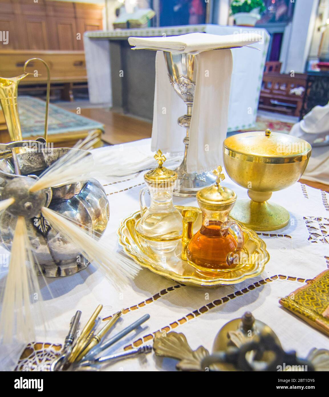 Ciborium With Hosts