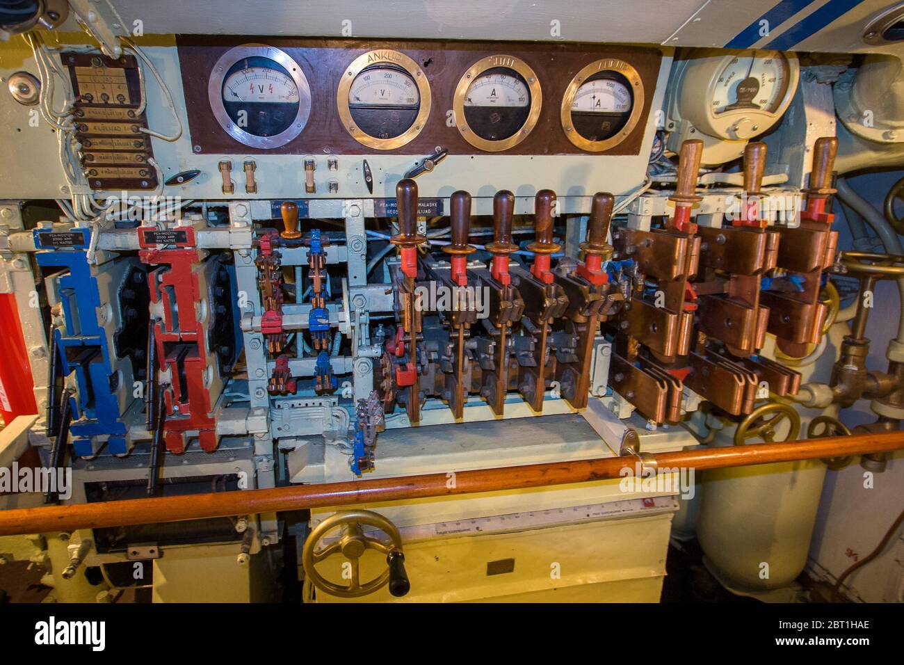 Submarine control room panel hi-res stock photography and images - Alamy