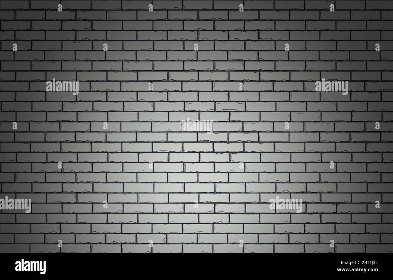brick wall with spot light effect Stock Photo - Alamy