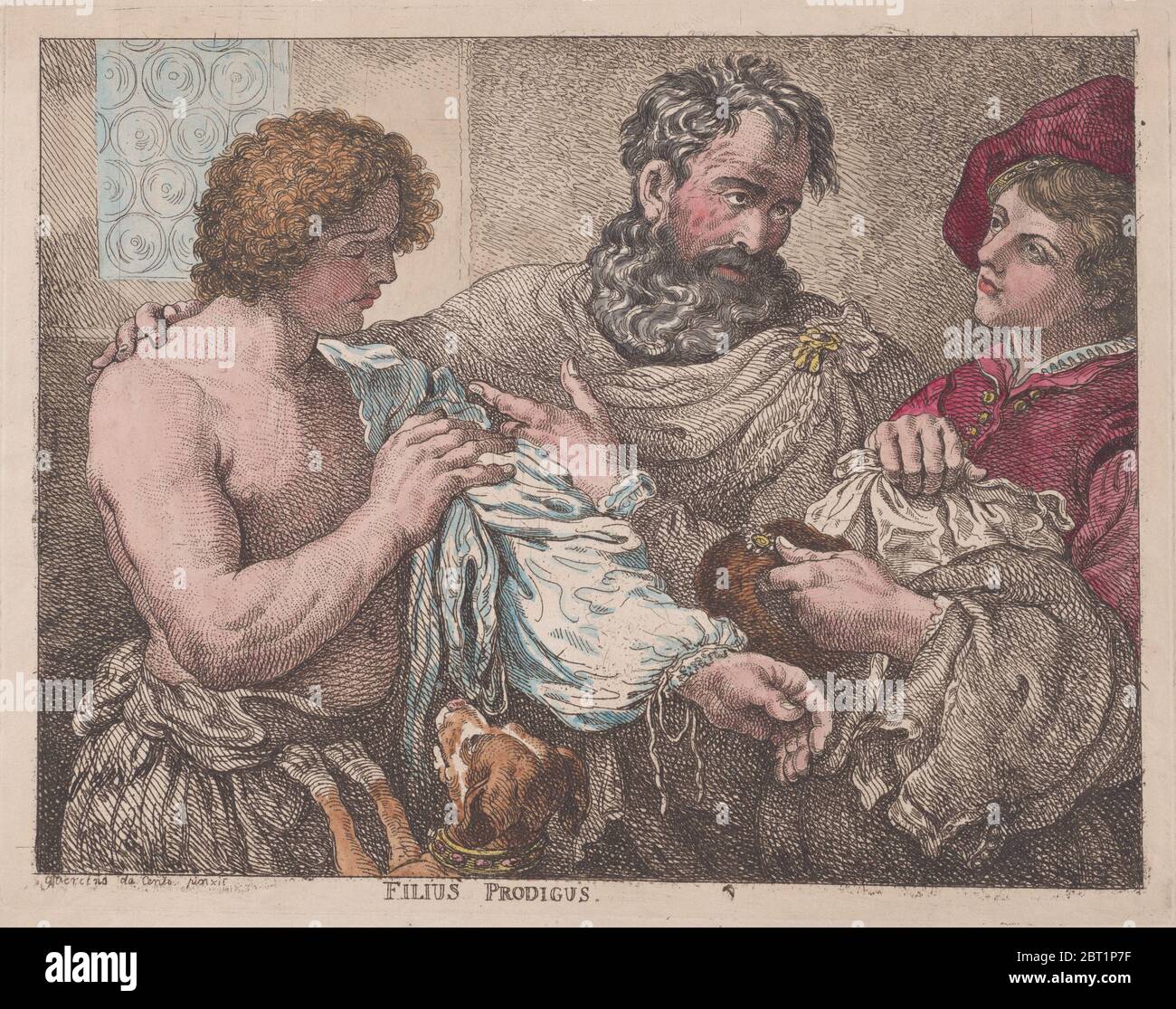 Guercino parable of the prodigal son hi-res stock photography and ...