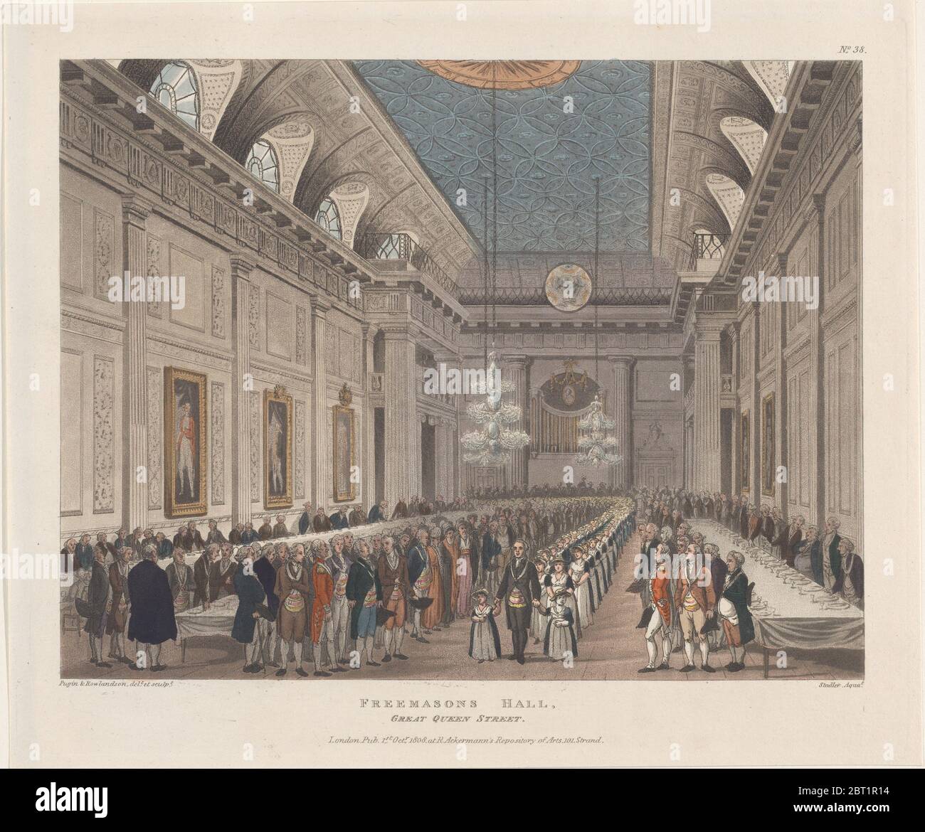 Freemasons' hall inside hi-res stock photography and images - Alamy