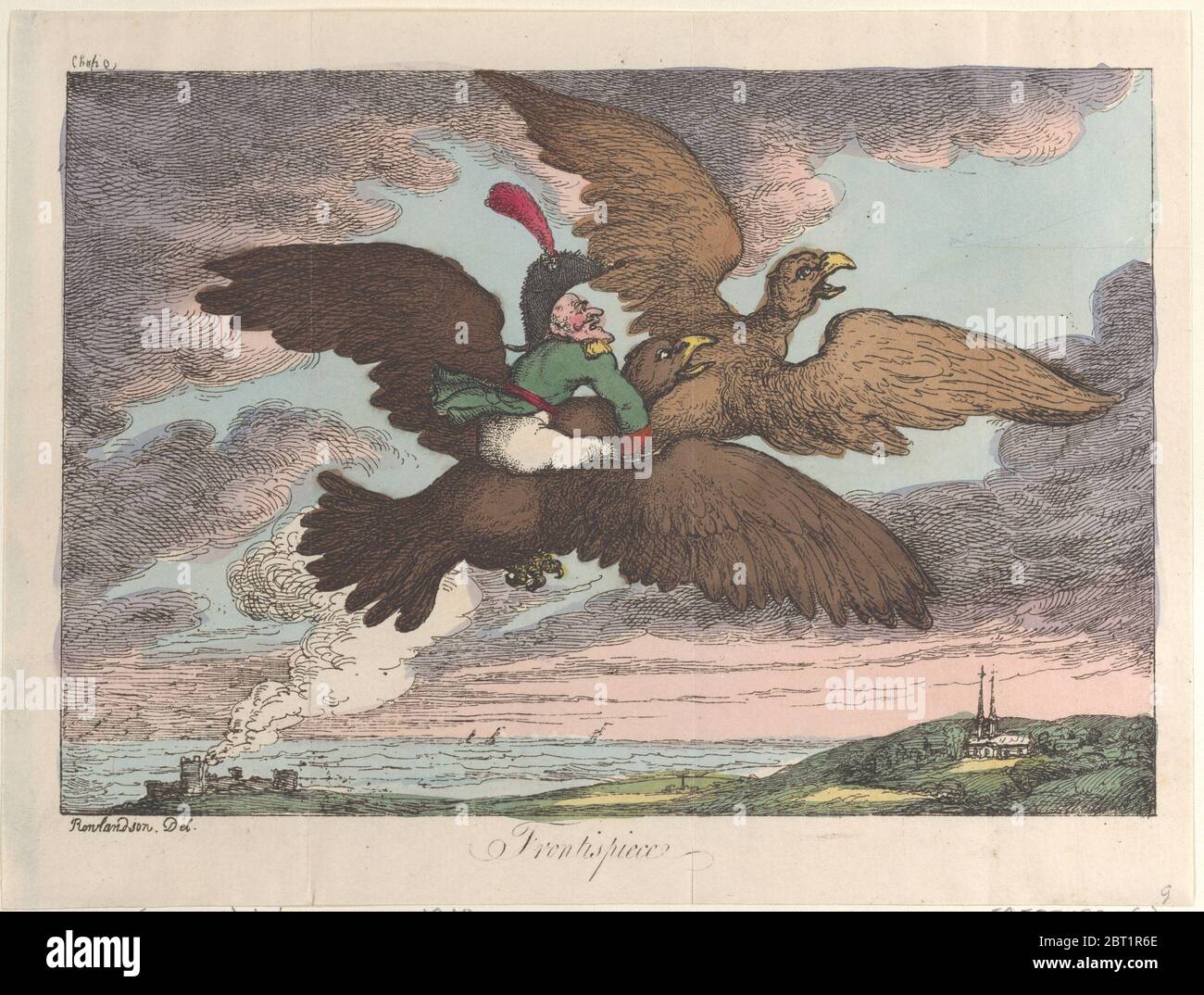 Frontispiece, [1809], reissued 1811 Stock Photo - Alamy