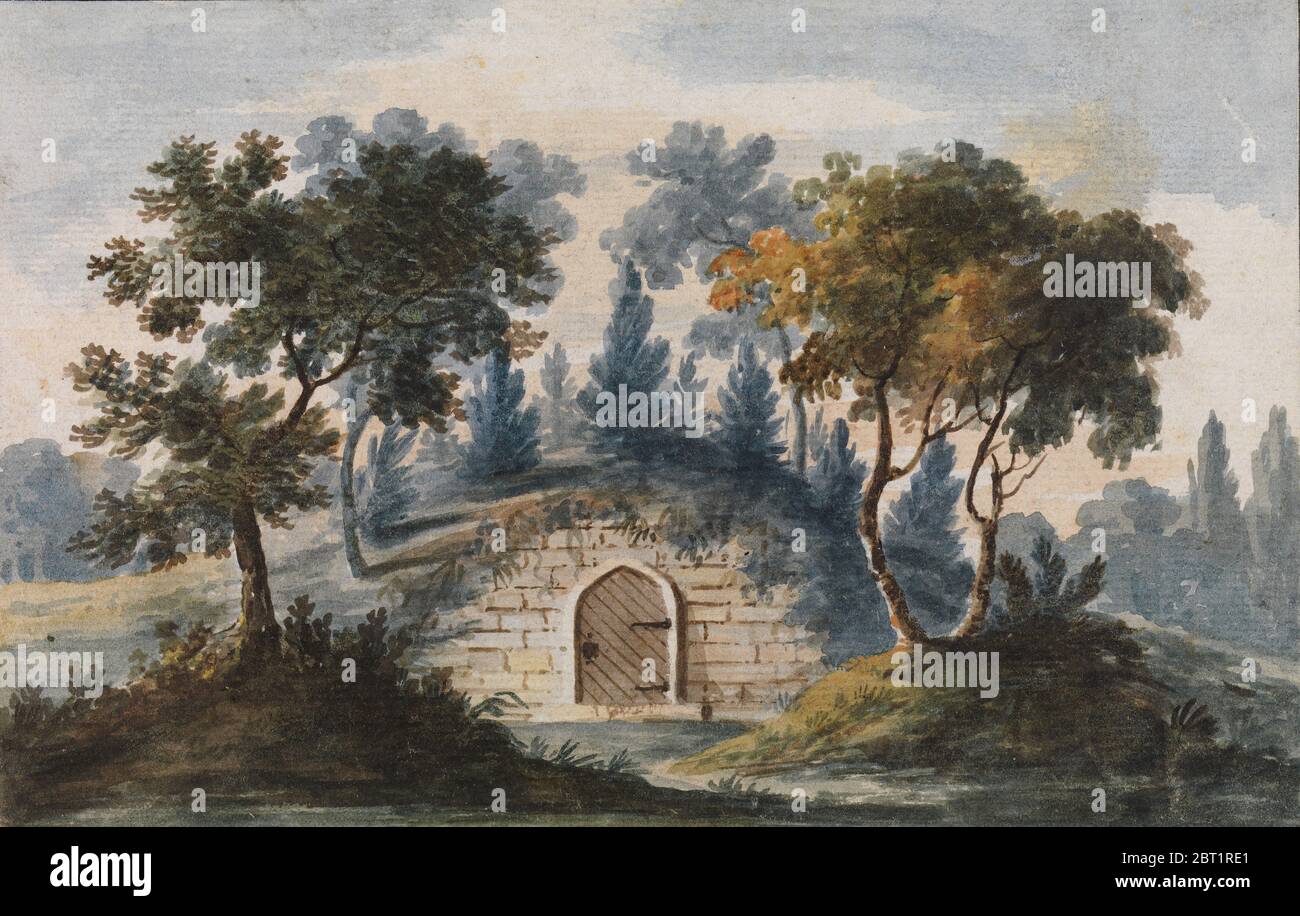 General Washington's Tomb at Mount Vernon (Copy after Engraving in The ...