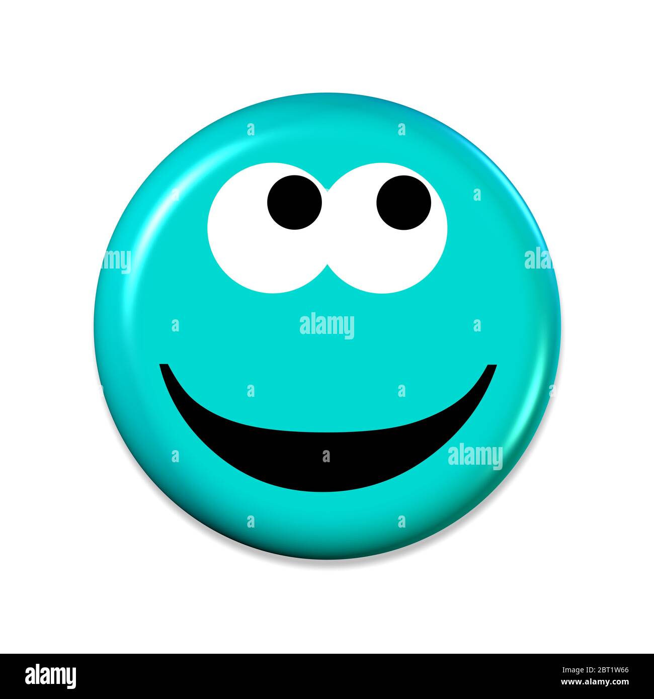 Emoji in a good mood Stock Photo - Alamy