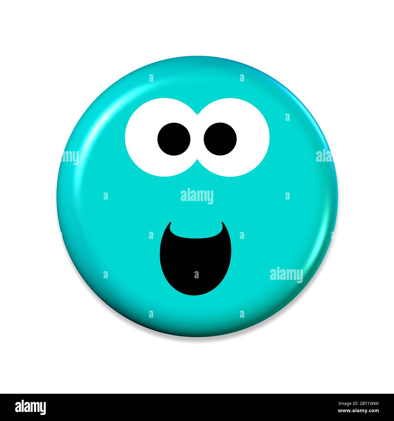 Emoji in a good mood Stock Photo - Alamy