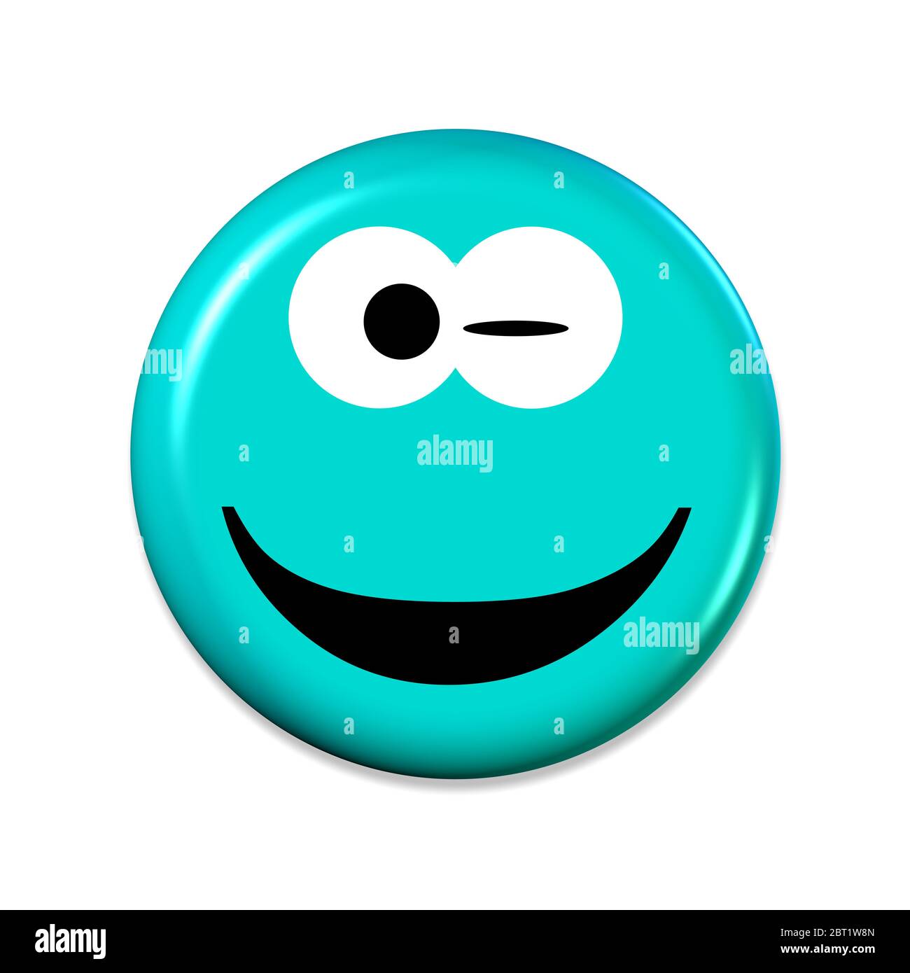 Emoji in a good mood Stock Photo - Alamy
