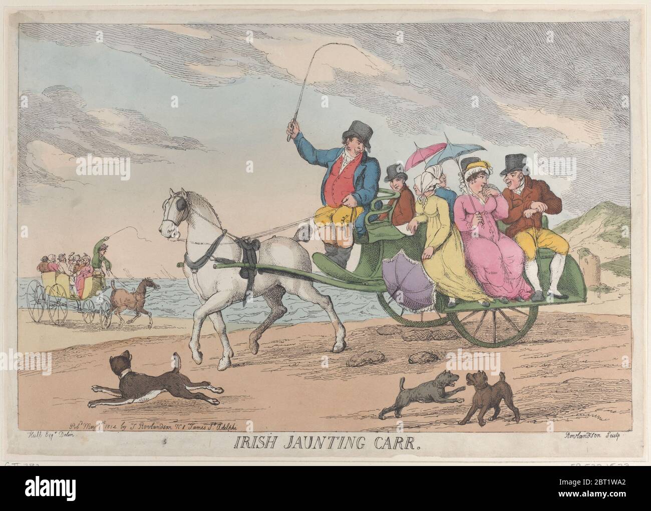 Horse jaunting car 19th century hi-res stock photography and images - Alamy