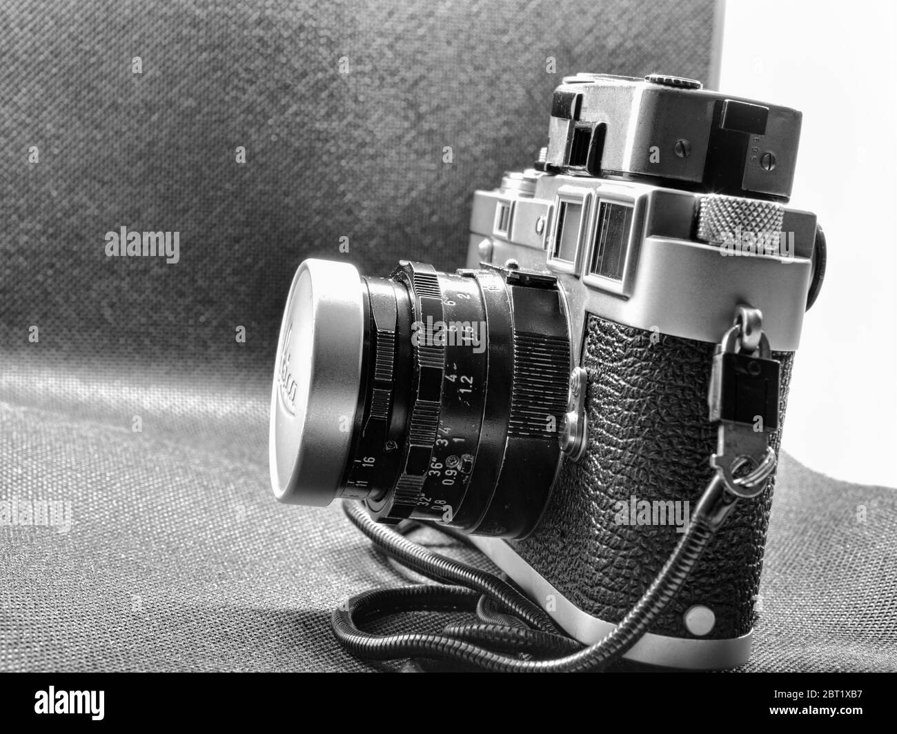 Rome,Italy - May 19, 2020: Retro design of used vintage mythic camera ...
