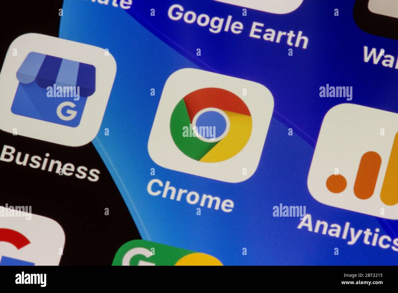 Google chrome logo hi-res stock photography and images - Alamy