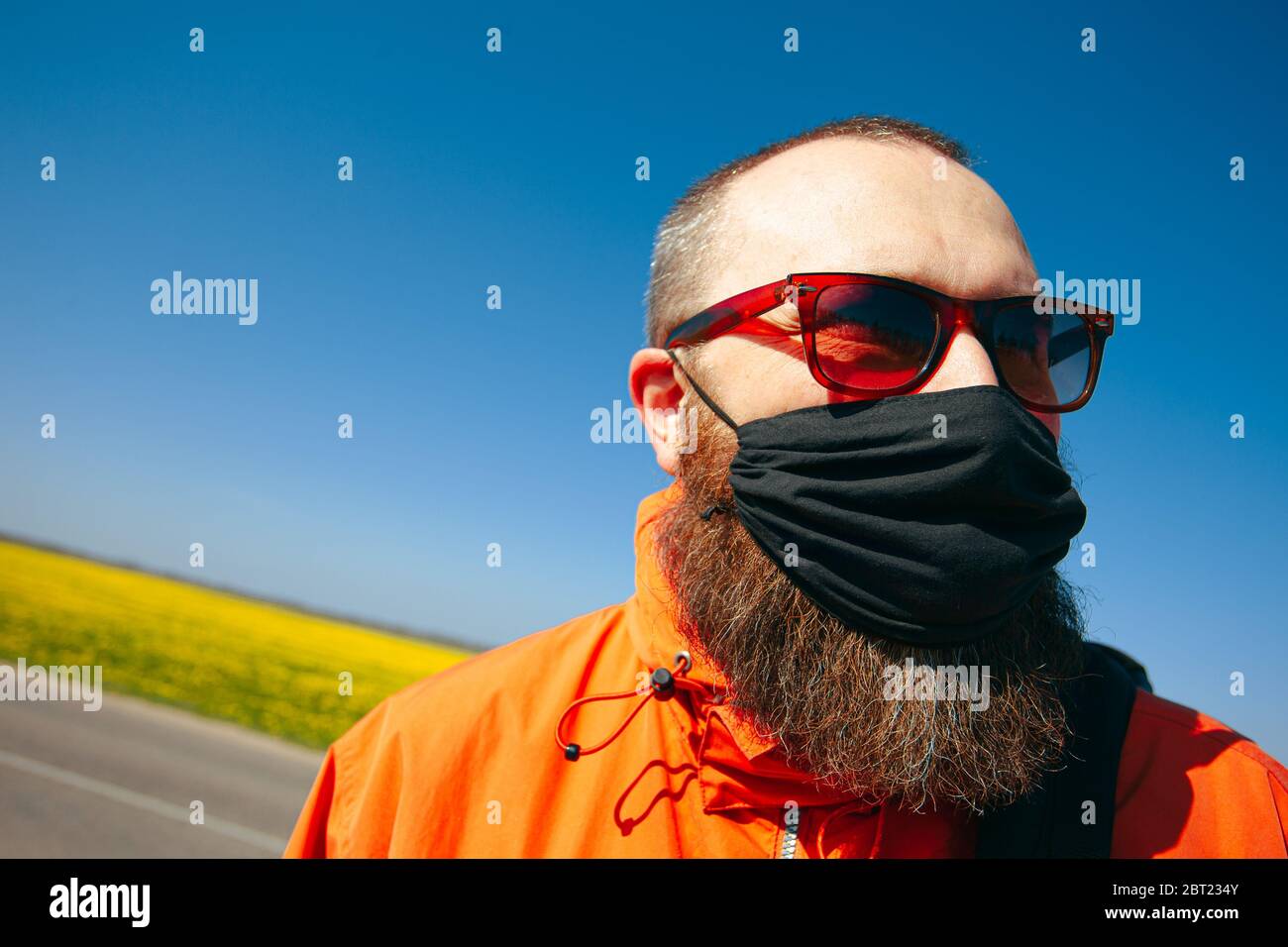 Bearded male mask hi-res stock photography and images - Alamy