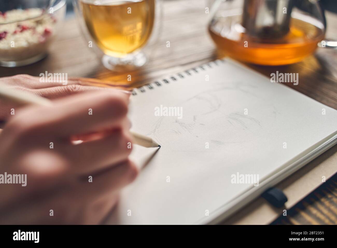 Doodle sketch notebook hi-res stock photography and images - Alamy