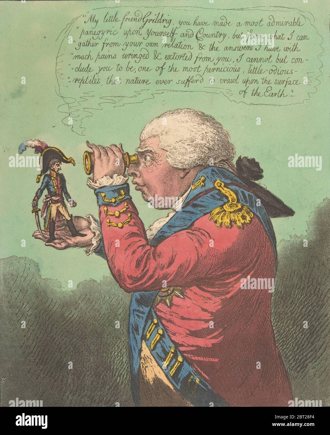 The King of Brobdingnag and Gulliver.-Vide. Swift's Gulliver: Voyage to ...