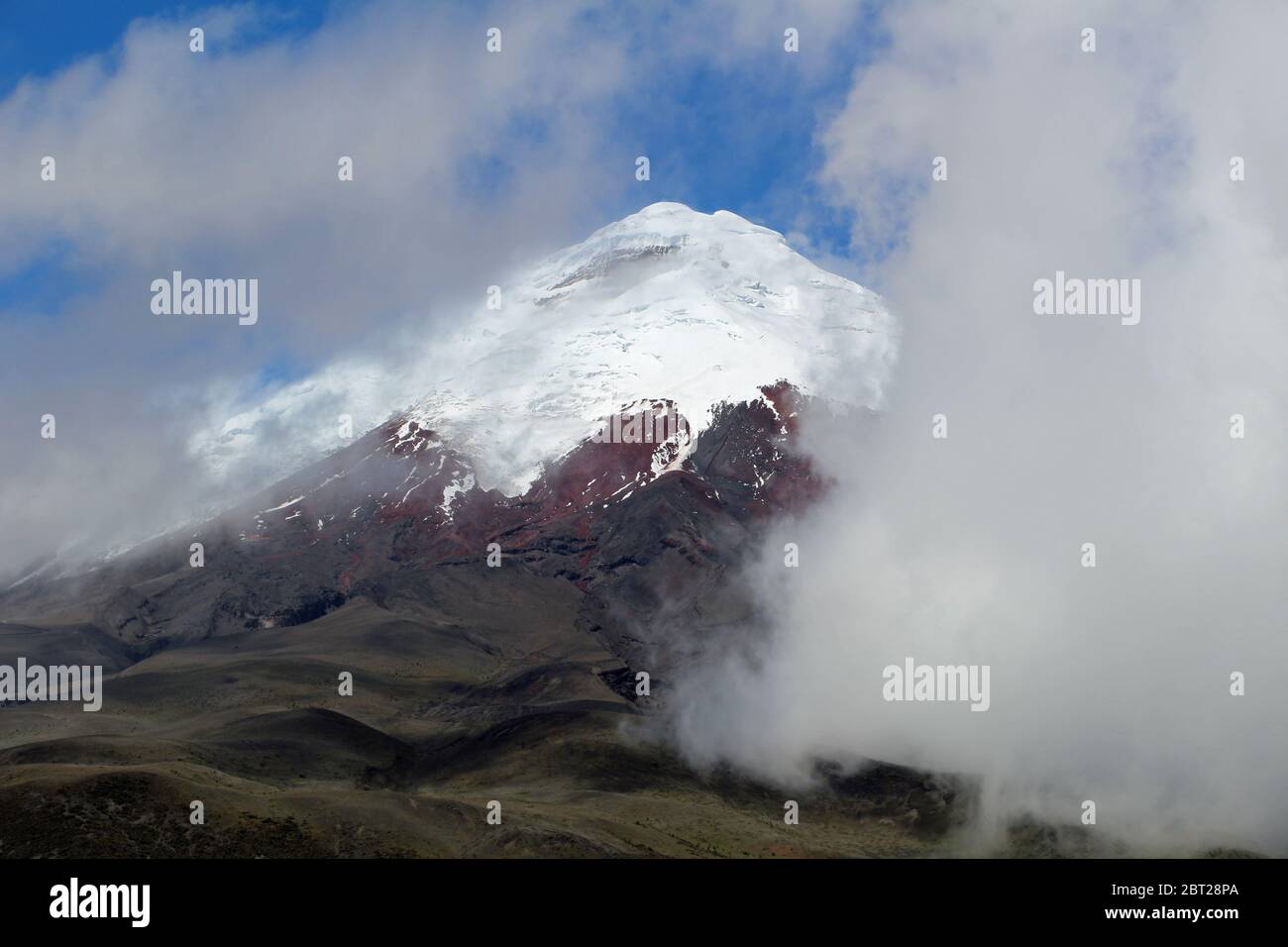Volcano climbing cotopaxi national park hi-res stock photography and ...