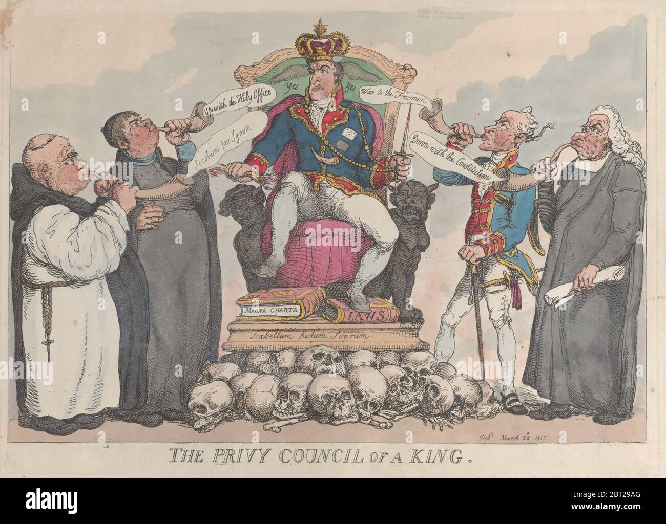 Ferdinand vii cartoon hi-res stock photography and images - Alamy