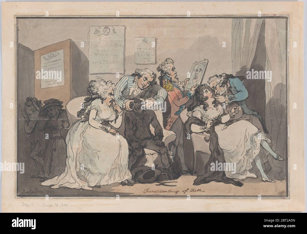 Tooth extraction 18th century hi-res stock photography and images - Alamy