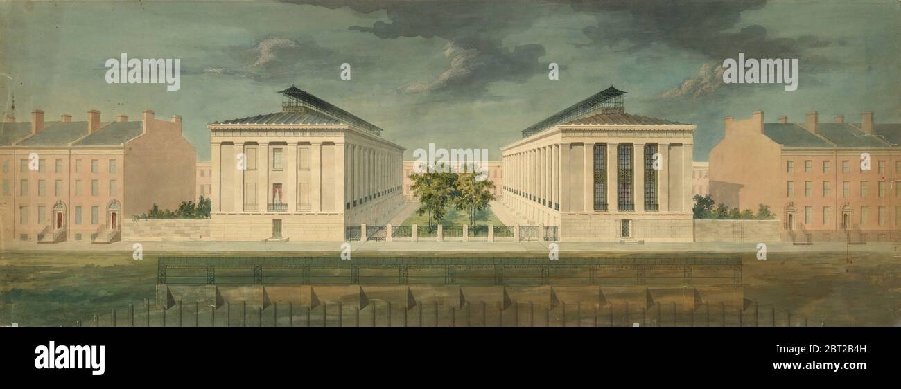 Cross block terrace development hi-res stock photography and images - Alamy