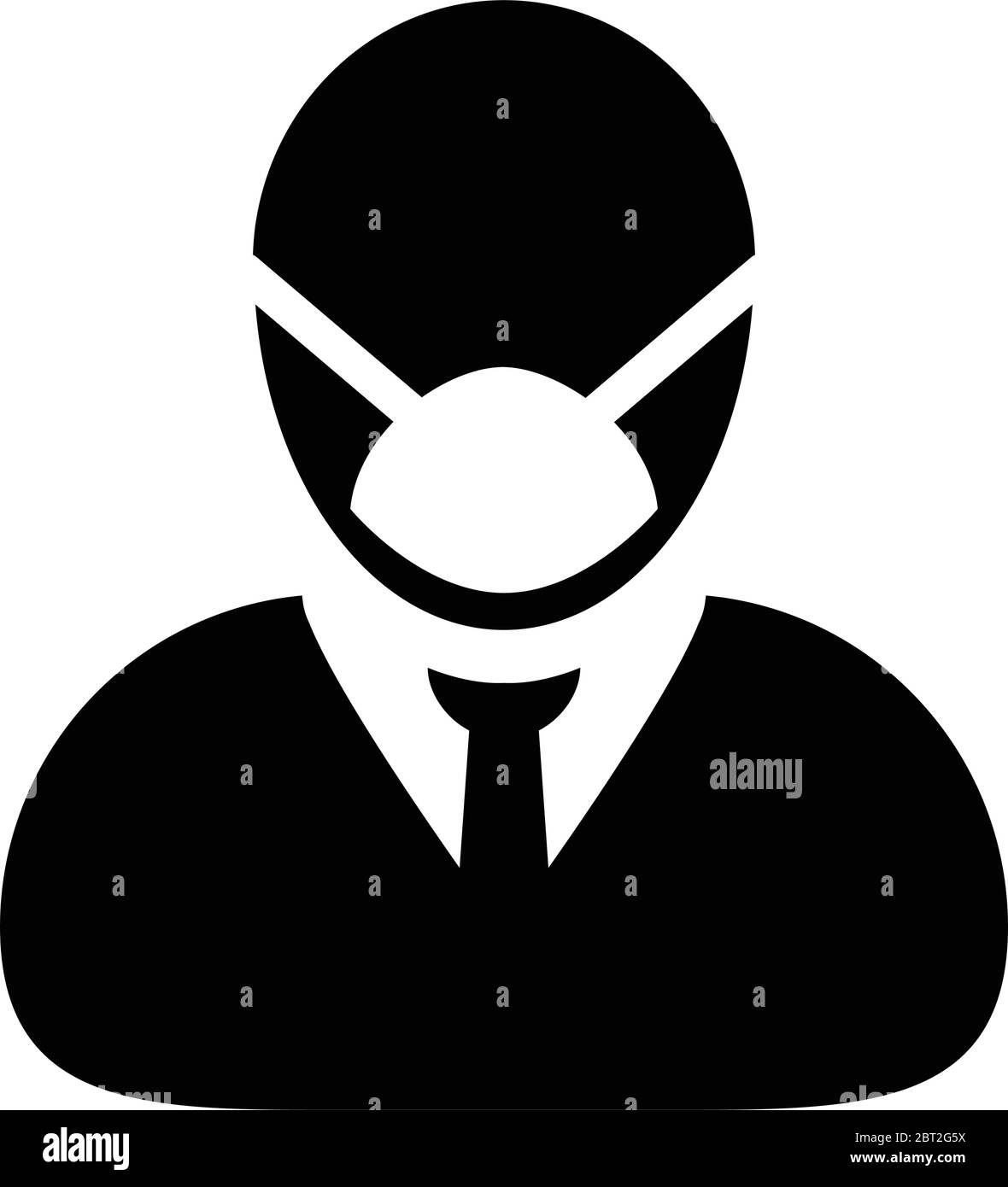 virus protection icon vector for safety person profile male avatar ...